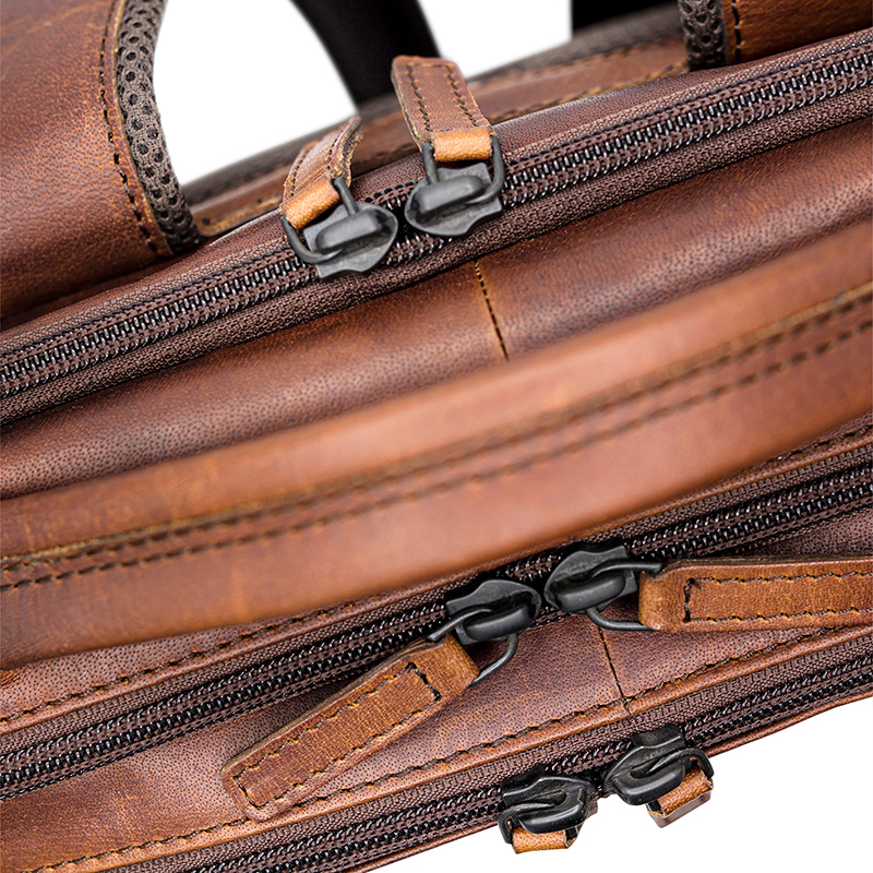 Pylos59 Buff Oily Werktassen bruin | van Os tassen en koffers