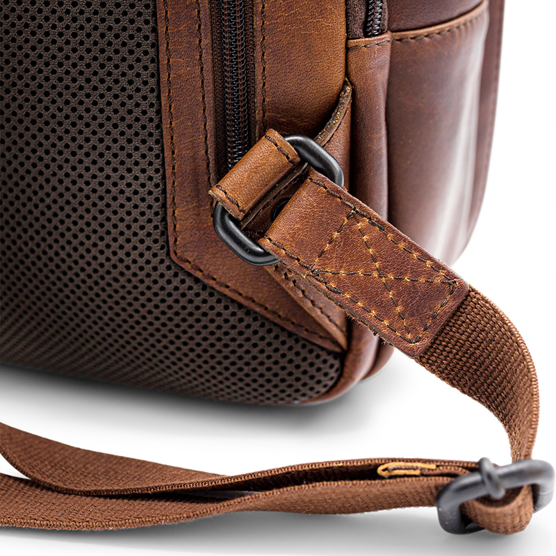 Pylos59 Buff Oily Werktassen bruin | van Os tassen en koffers