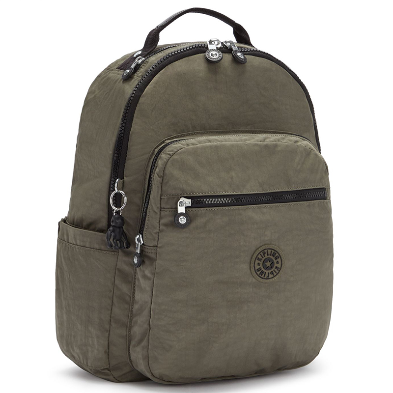 Kipling Seoul Schooltassen groen | van Os tassen en koffers