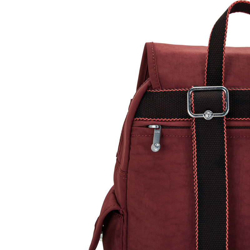 Kipling City Pack S Rugzakken rood | van Os tassen en koffers