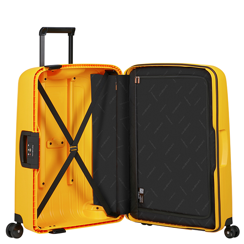 Samsonite SCure Koffers geel | van Os tassen en koffers