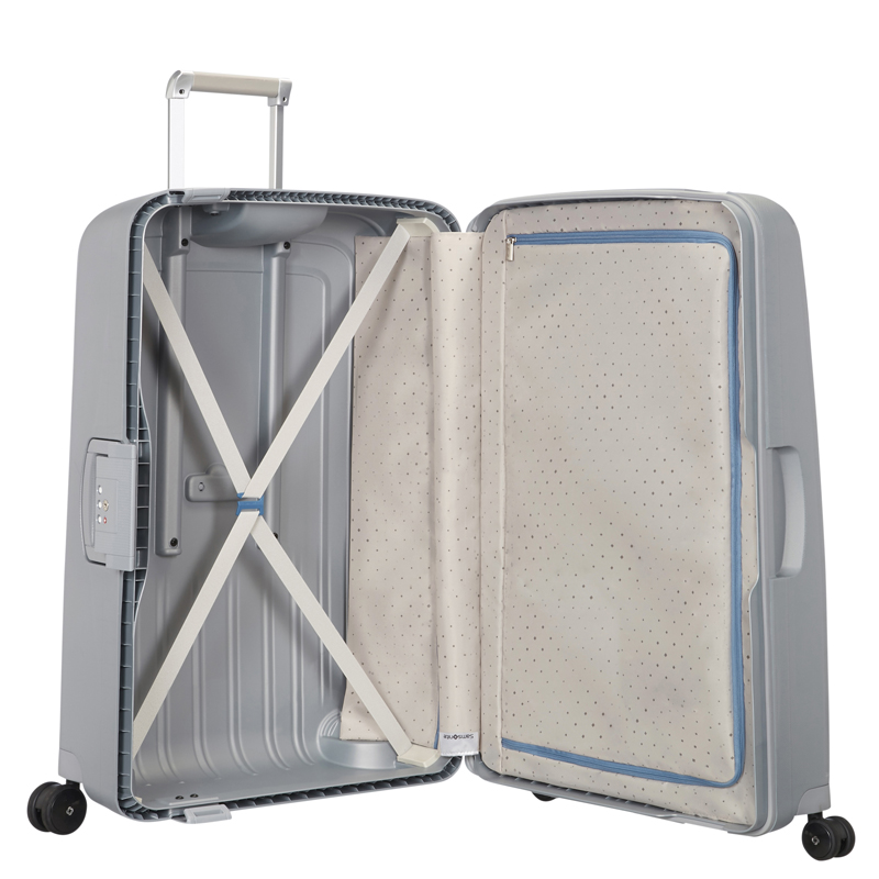 Samsonite SCure Koffers zilver | van Os tassen en koffers
