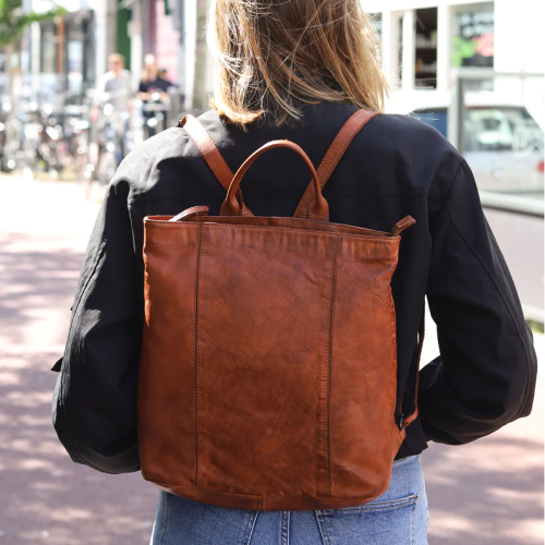 Bear Design Maxime Tassen cognac | van Os tassen en koffers