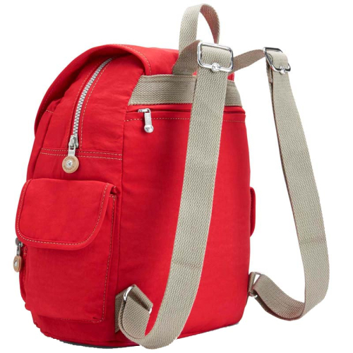 Kipling City Pack S Rugzakken rood 82809.100 | van Os tassen en koffers